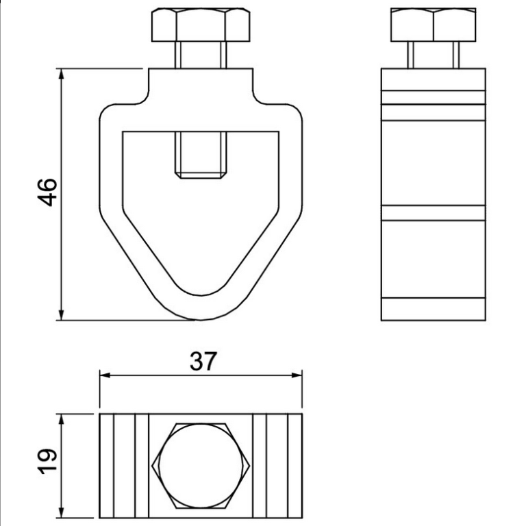 Earthing Rod Clamps & Clips at Best Price in India