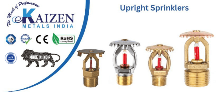 Upright Sprinklers – Fire Protection Heads & K-Factor Range